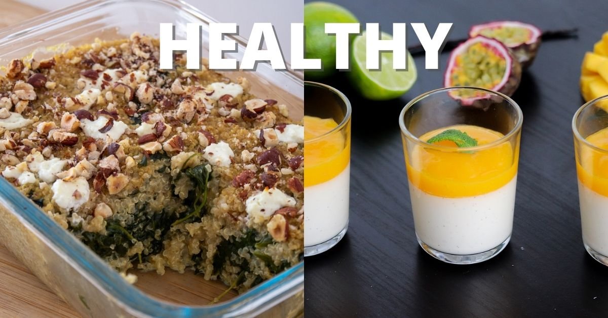 Les recettes HEALTHY de la semaine - Sain & Délicieux